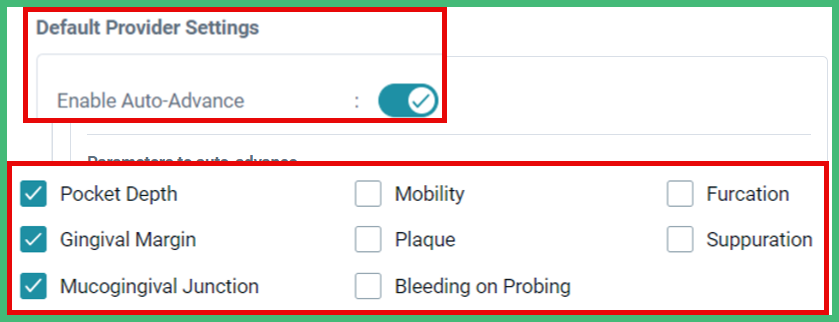 Explore the Different Options in Perio Chart & Perio Chart Settings ...