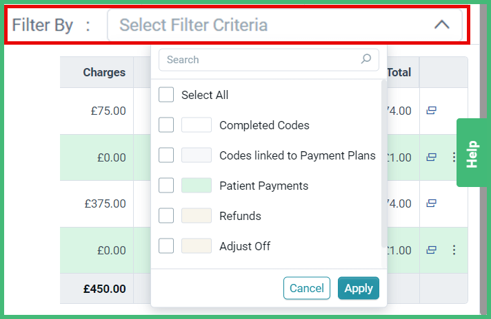 Explore Components of the Ledger – CareStack