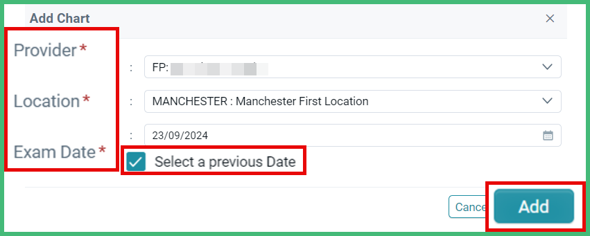 Create a Perio Chart – CareStack